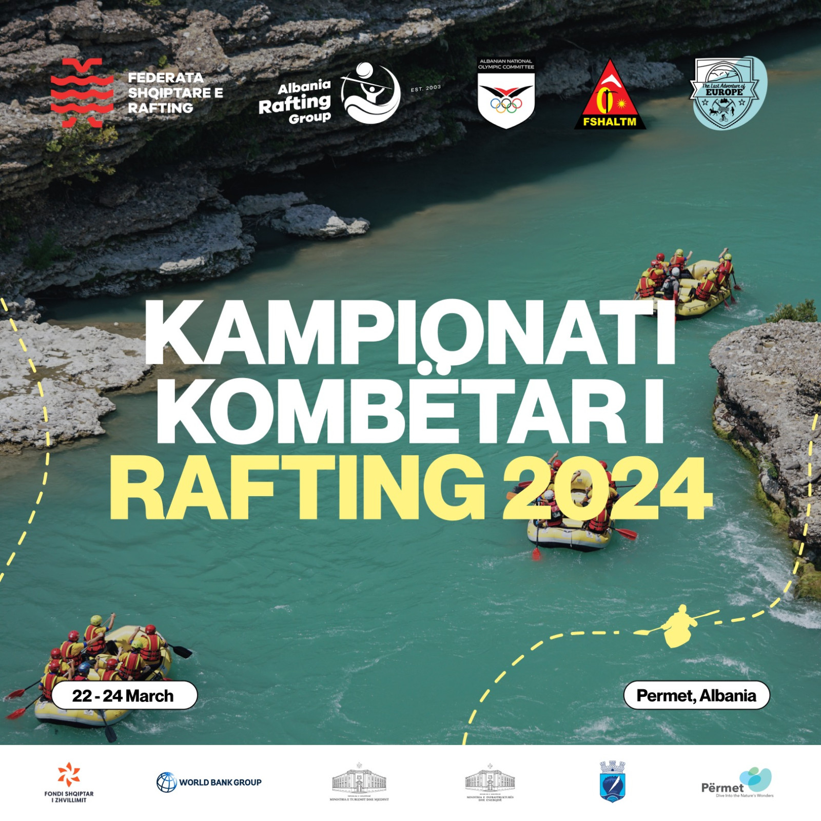 National Rafting Championship 2024 | Albania Rafting Group